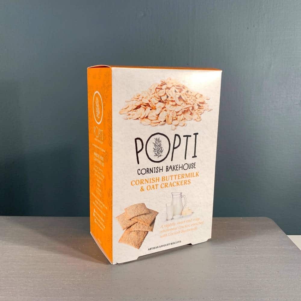Popti Cornish Bakehouse Cornish Buttermilk and Oat Crackers - The ...
