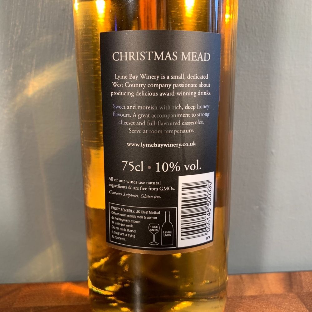 Lyme Bay Christmas Traditional Mead - The Cheese Shop