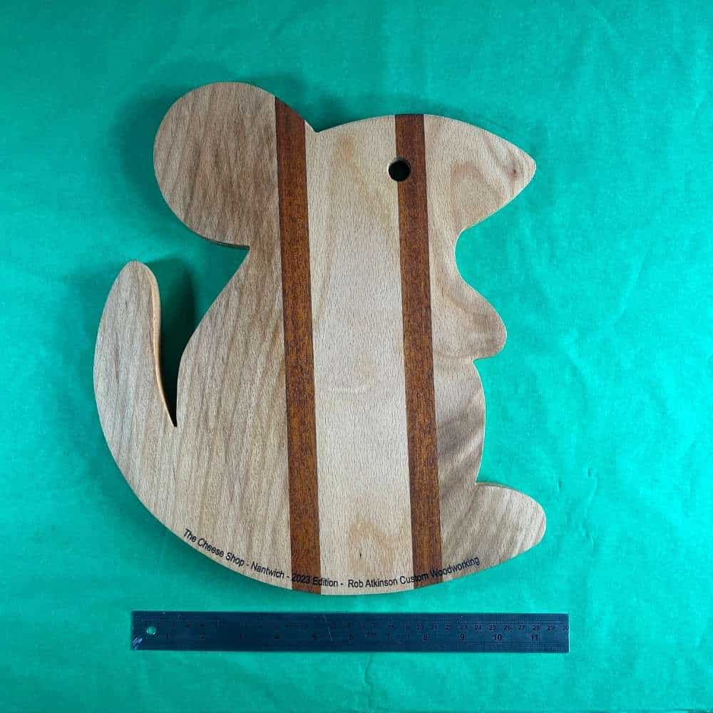 Mouse Shaped Cheese Board by Robert Atkinson 2024 - The Cheese Shop