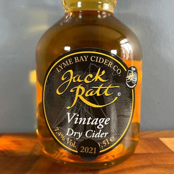 Jack Ratt Vintage Dry Cider 1L Flagon - Devon - The Cheese Shop