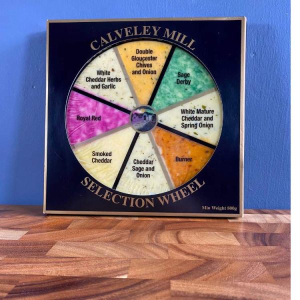 Calveley Mill Selection Cheese Wheel 800g - The Cheese Shop