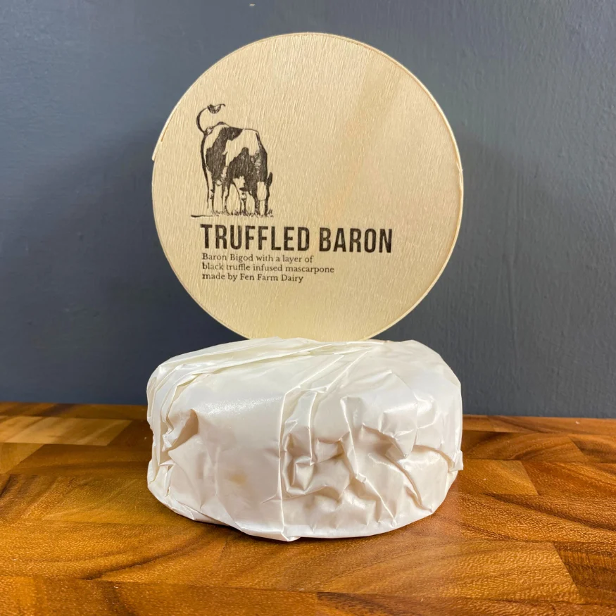Truffled Baby Baron Bigod - 275g - The Cheese Shop